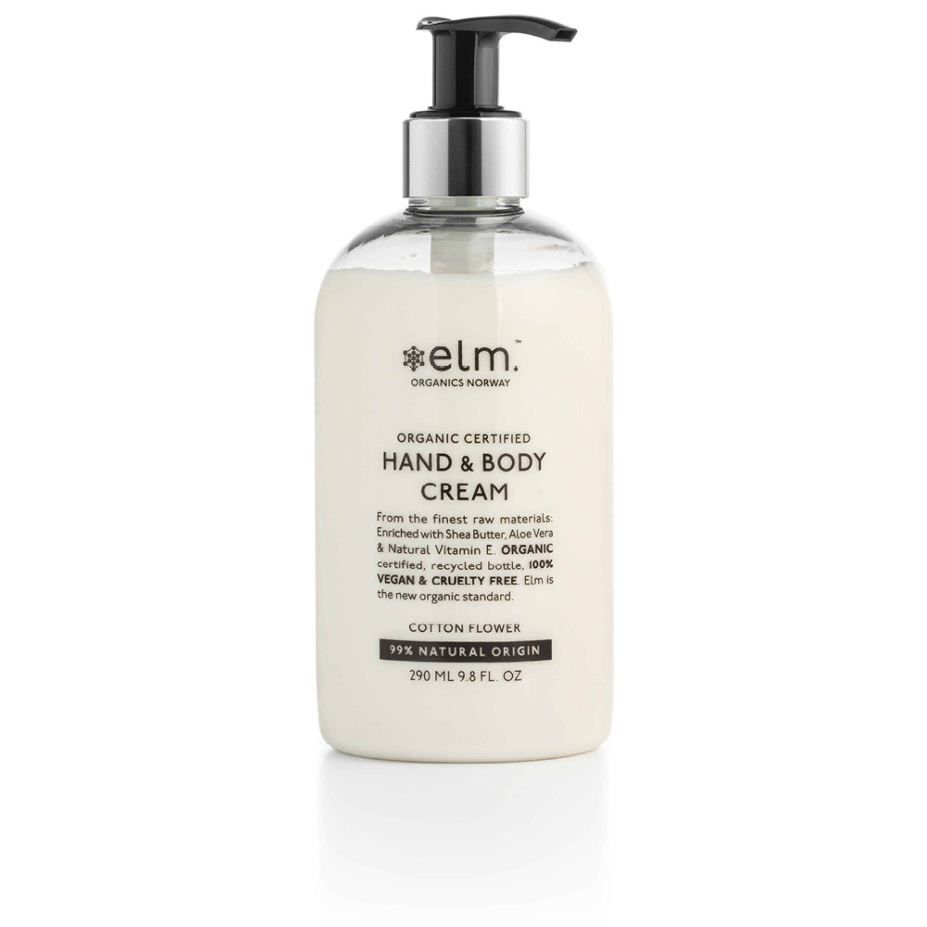 ØKOLOGISK LOTION - COTTON FLOWER – Elm Organics